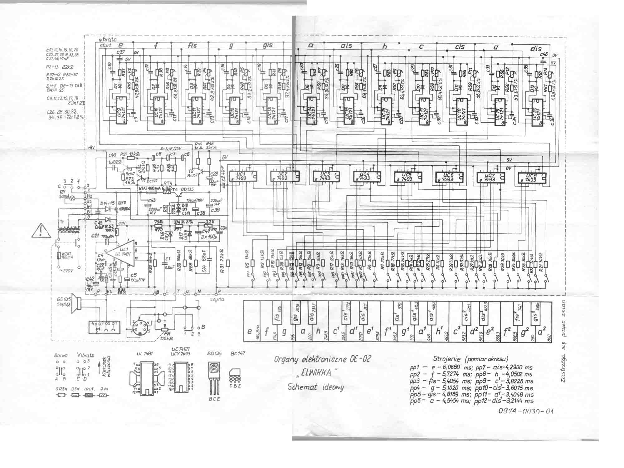 Elwro Elwirka - keyboard.